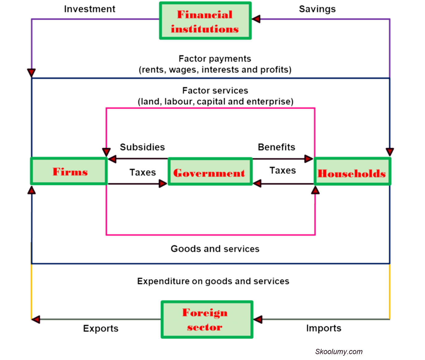 Introduction to Circular Flow of Income | Skoolumy